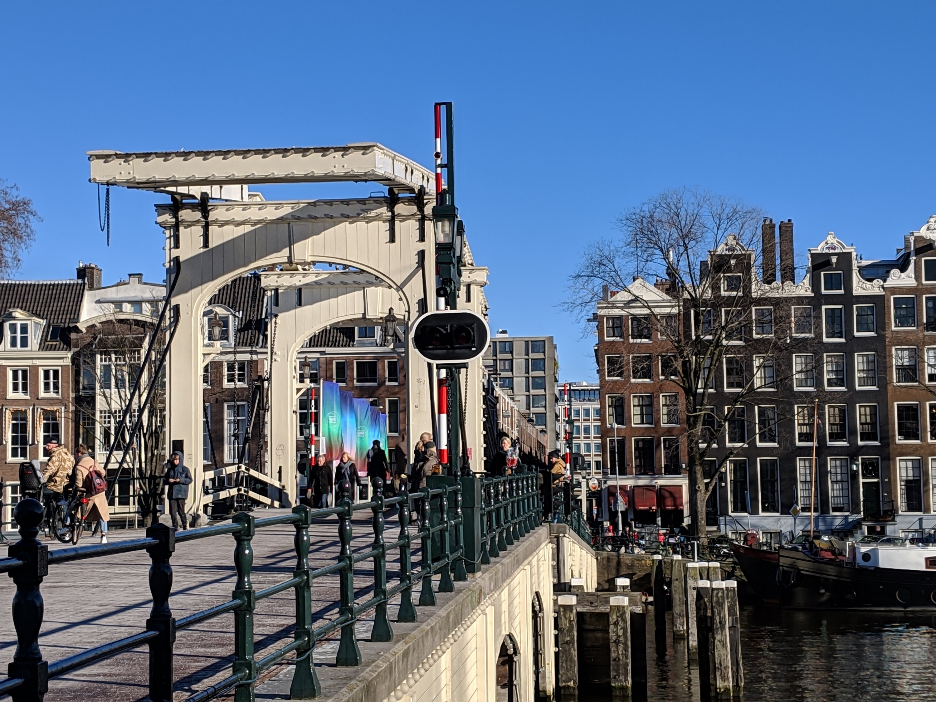 Those Amsterdam Draw Bridges | The Adventures of Lorie and Brian Groth